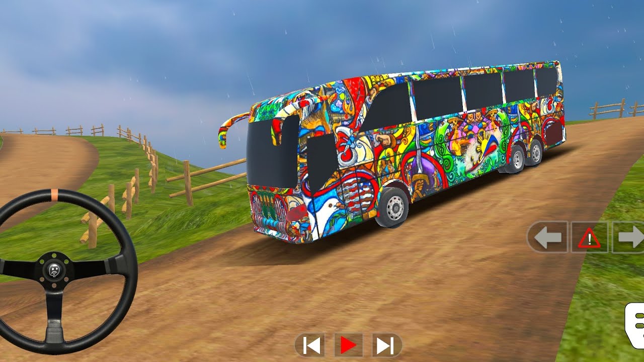 Coach Bus Simulator India Off Road Bus Game Simulator Gameplay Part ...