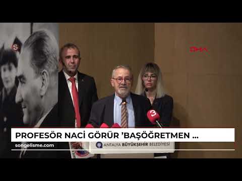 Profesör Naci Görür, 'Başöğretmen Atatürk Onur Ödülü'ne layık görüldü