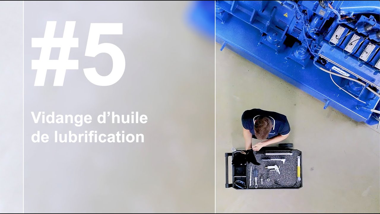 Épisode 5: Vidange d'huile de lubrification - YouTube