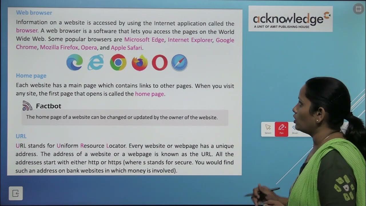 ACKNOWLEDGE COMPUTER CLASS 3 CHAPTER 6 UNDERSTANDING COMPUTER - YouTube