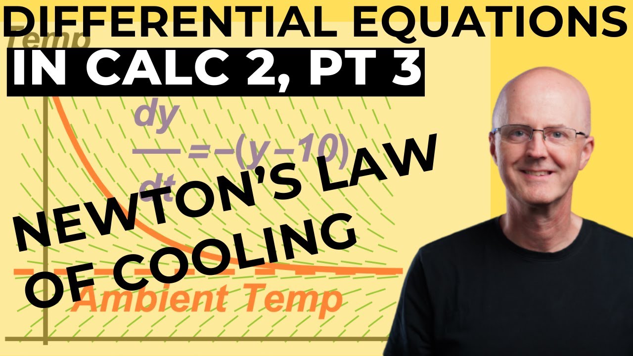 Differential Equations for Calculus 2, Part 3: Newton's Law of Cooling ...