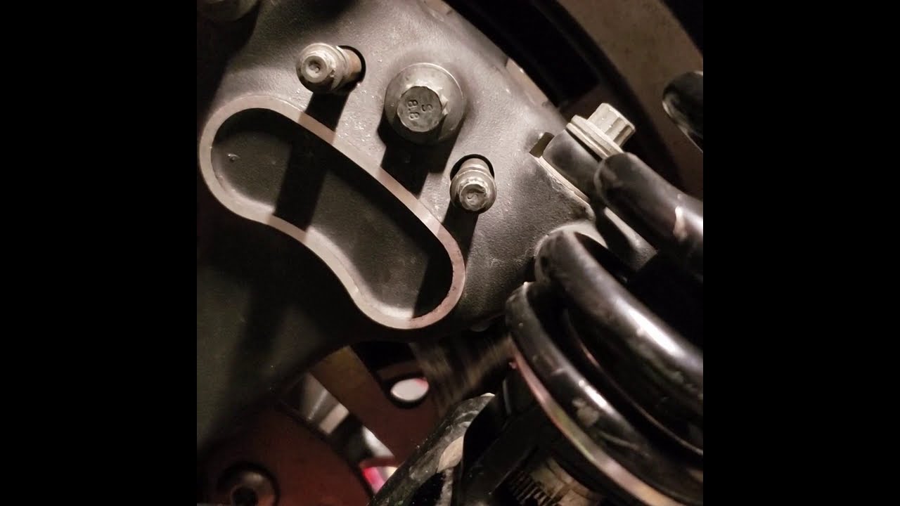 Harley Rear Brake Pad Replacement Dyna Softail bagger/FLH - YouTube