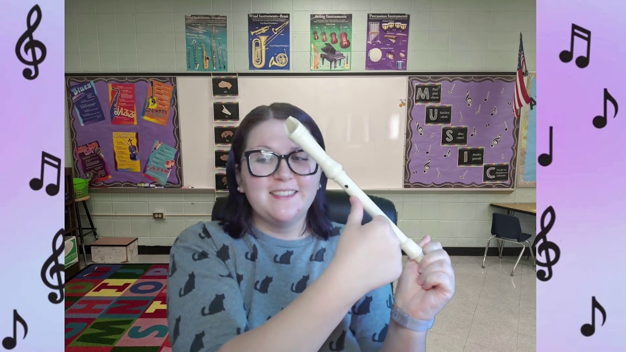 3rd Grade Recorder Lesson 1 - YouTube