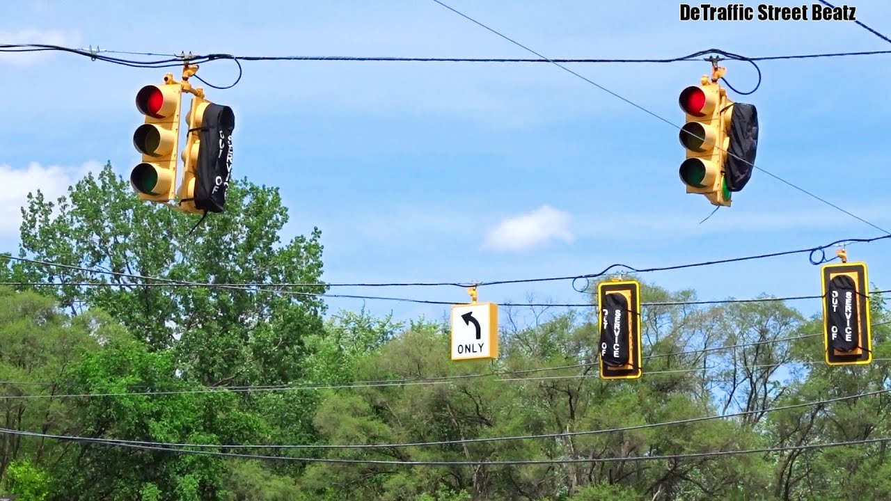 Traffic Lights Before Upgrade to Econolite Signals 2 | 9 Mile & Beech ...