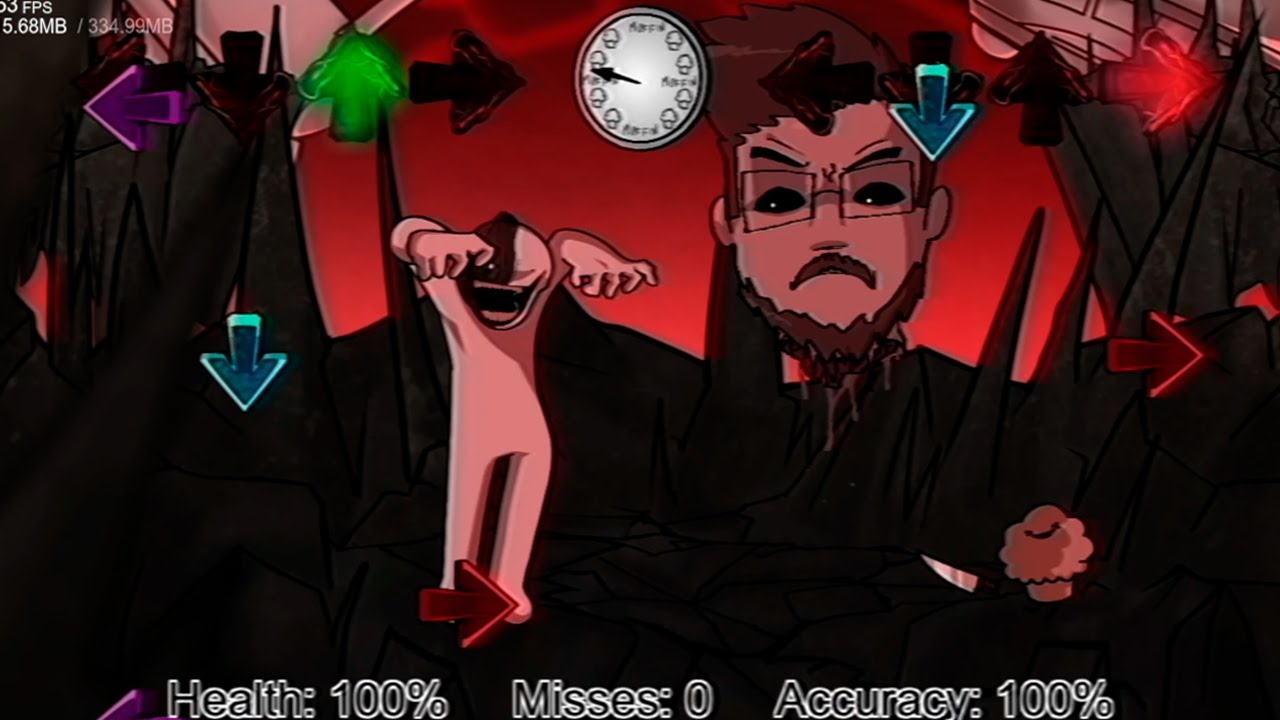FNF - Asdf's Endless Muffin Time (Official) - Die - YouTube