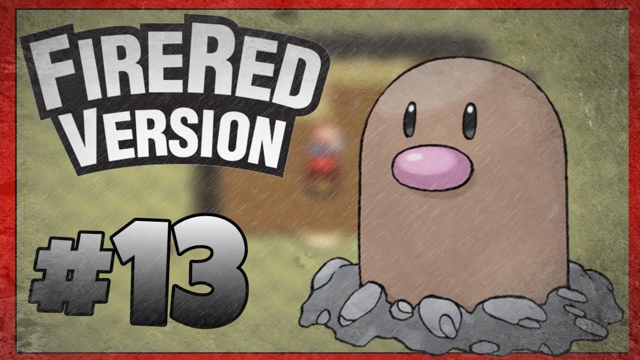 Pokemon Fire Red: Part 13 - Diglett's Cave - YouTube