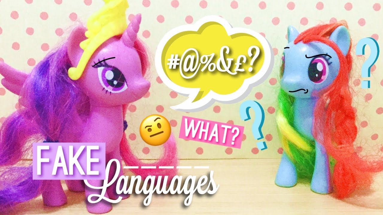 Fake Language?! (Short flim) - YouTube