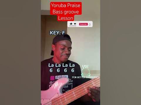 HOT YORUBA PRAISE BASS / solfas & numbers - YouTube