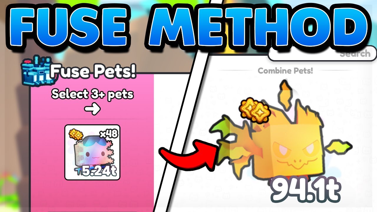 The BEST SUMMER FUSE METHOD In PET SIMULATOR 99! BEST PETS! And MUCH ...