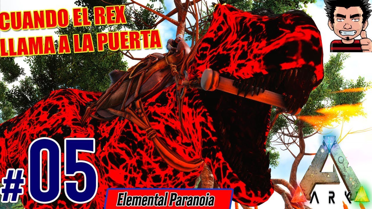 ARK SURVIVAL EVOLVED ELEMENTAL T.REX DE FUEGO EMPIEZA EL PVP DEL MUNDO ...