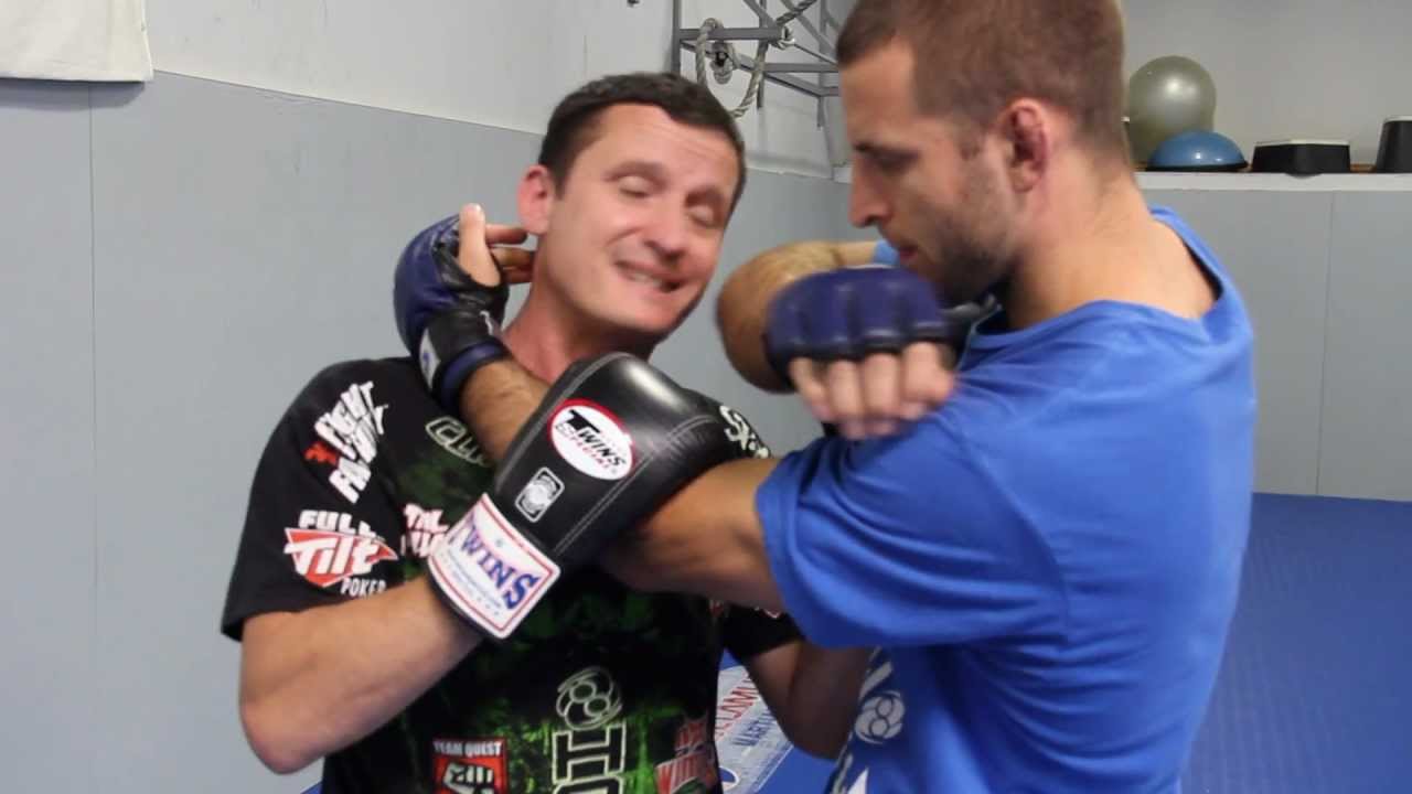Clinch Gear MMA Technique of the Week - Clinch Defense - YouTube
