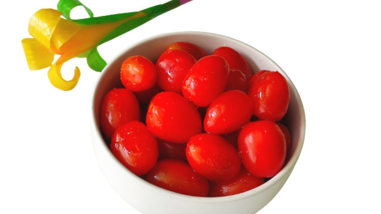 MASAK APA HARI INI? TOMAT CHERRY DIBUAT MANISAN SEGER😋 - Oke Masak # ...