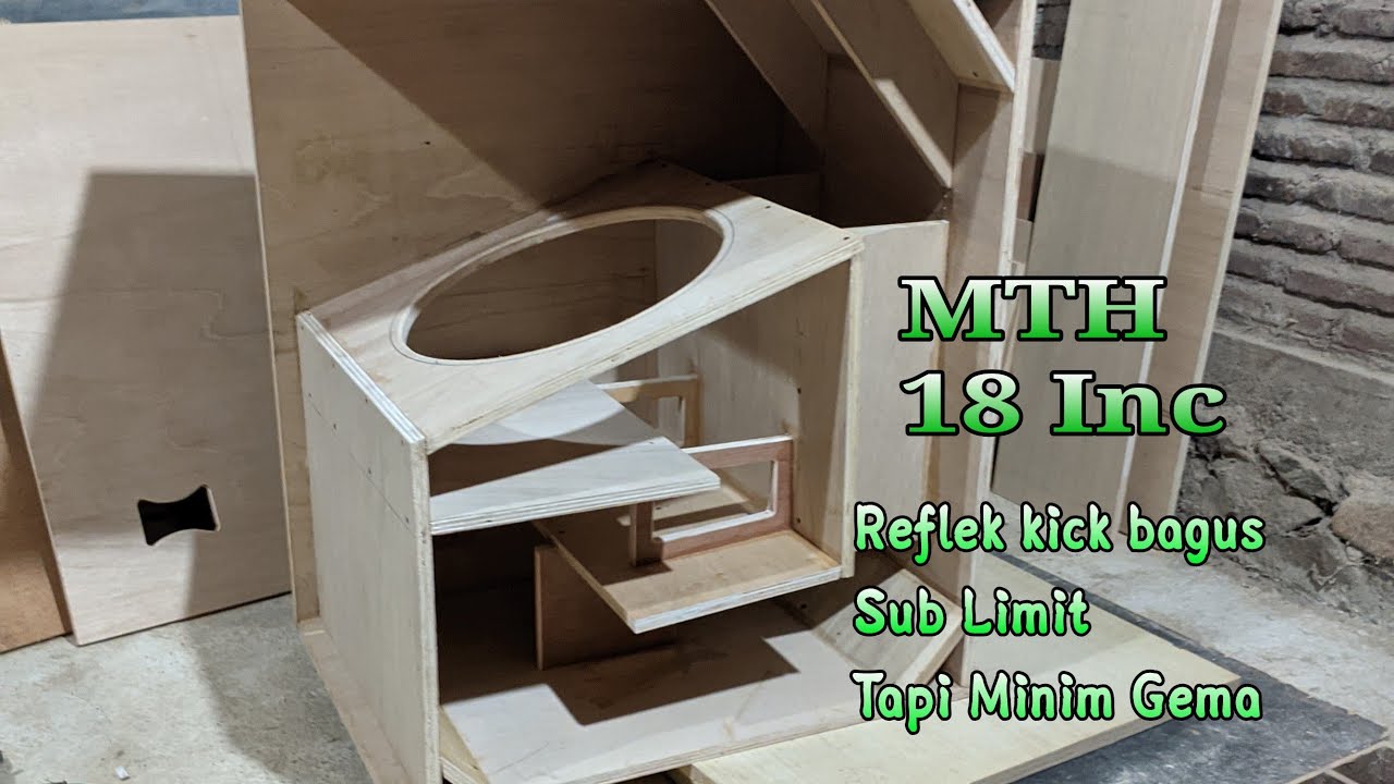 Ukuran box Mth 18 inc. Ada video singkat hasil cek soundnya - YouTube