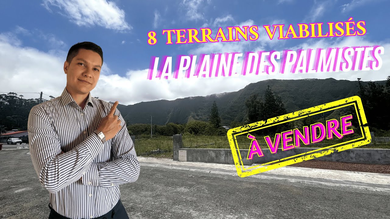 LA PLAINE DES PALMISTES - PETITE PLAINE : Terrains Viabilisés à Vendre ...