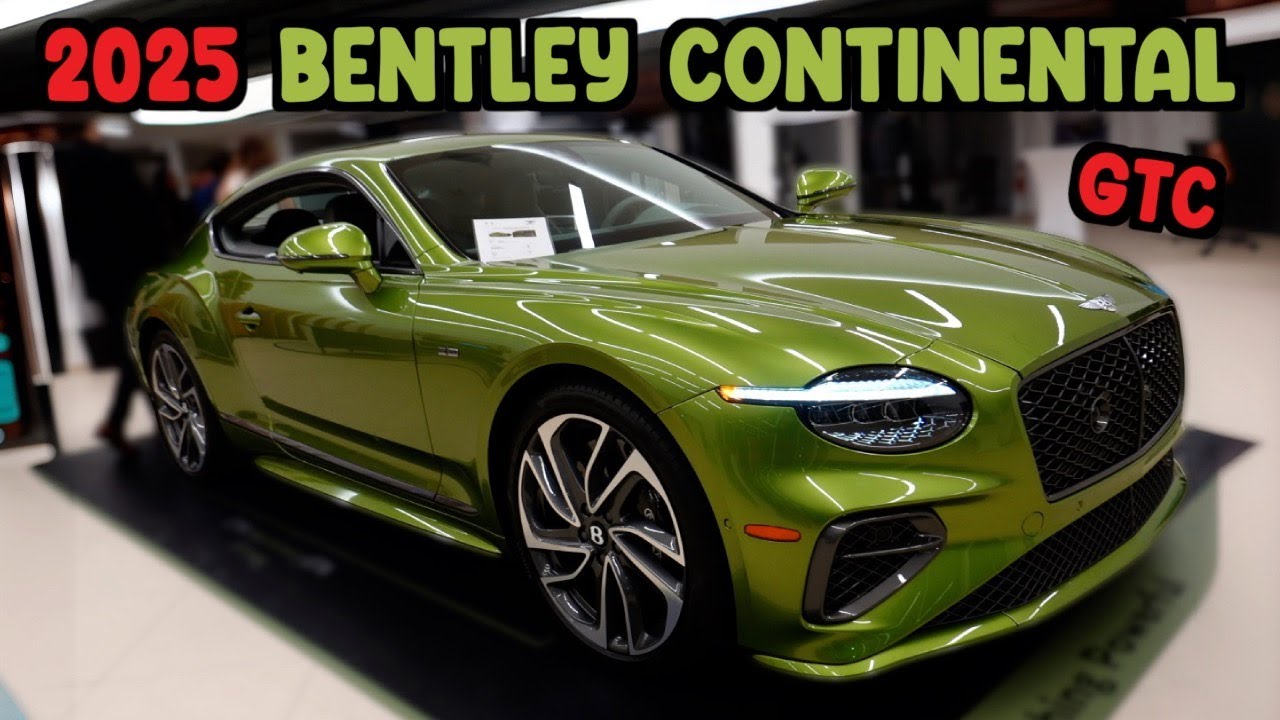 NEW Bentley Continental GTC Unveiling Private Event - Walk Around ...