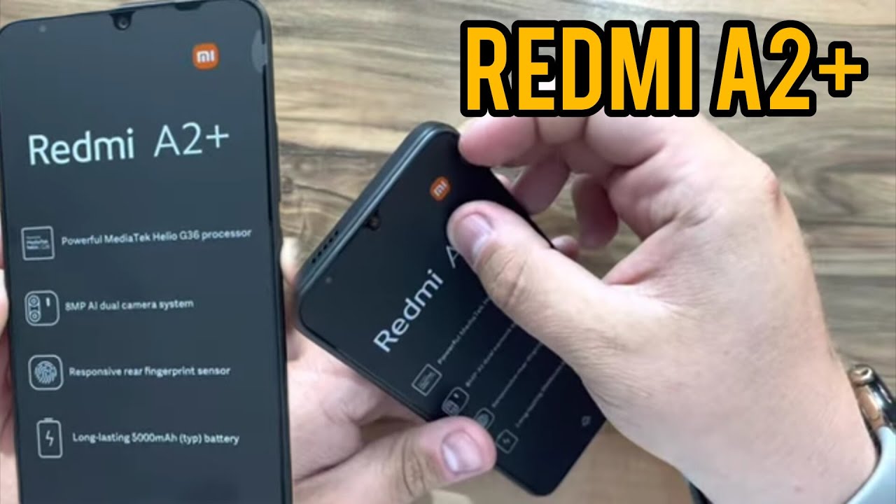 Unboxing Xiaomi Redmi A2+, review, test camera, fingerprint, Sim card ...