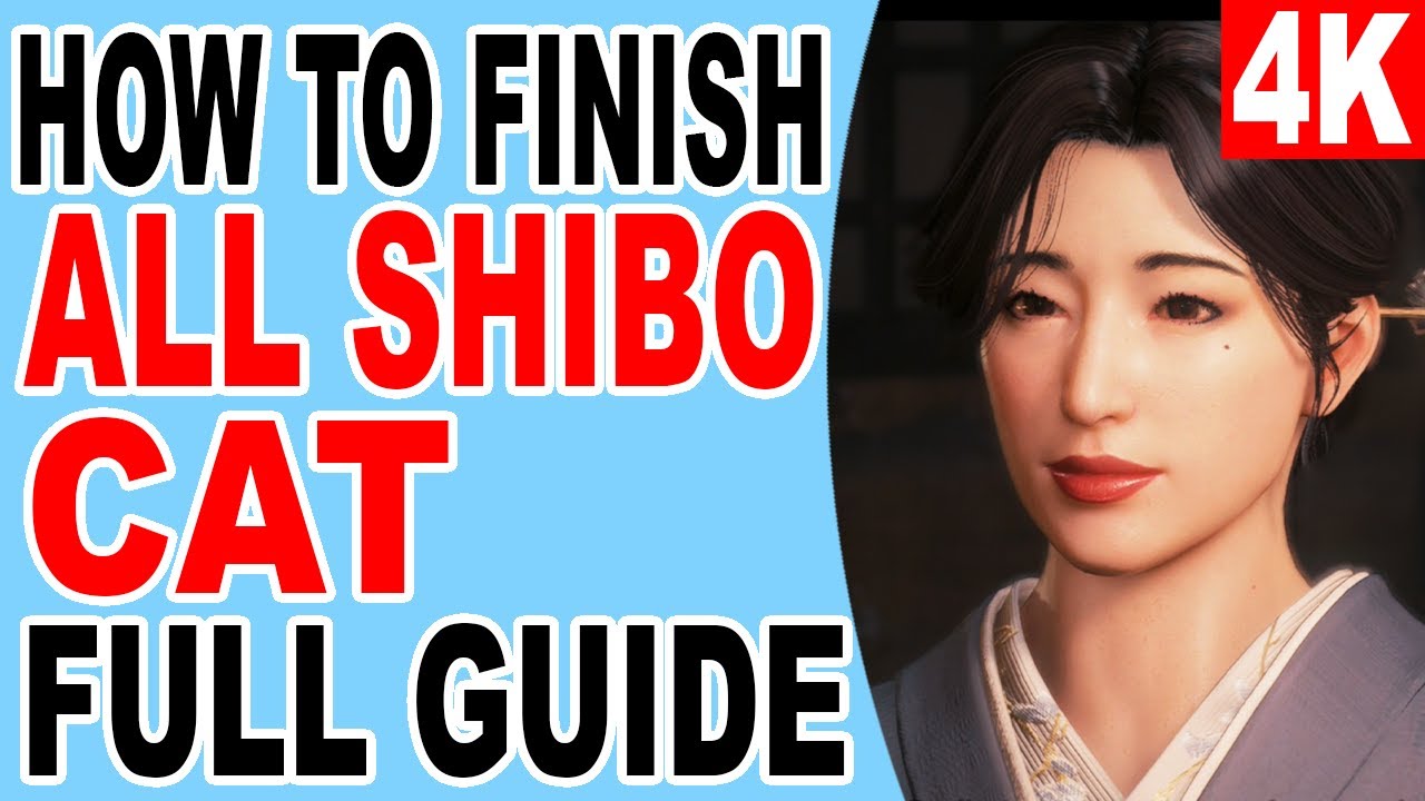 How to Finish All Cat in Shibo - Rise of the Ronin - YouTube