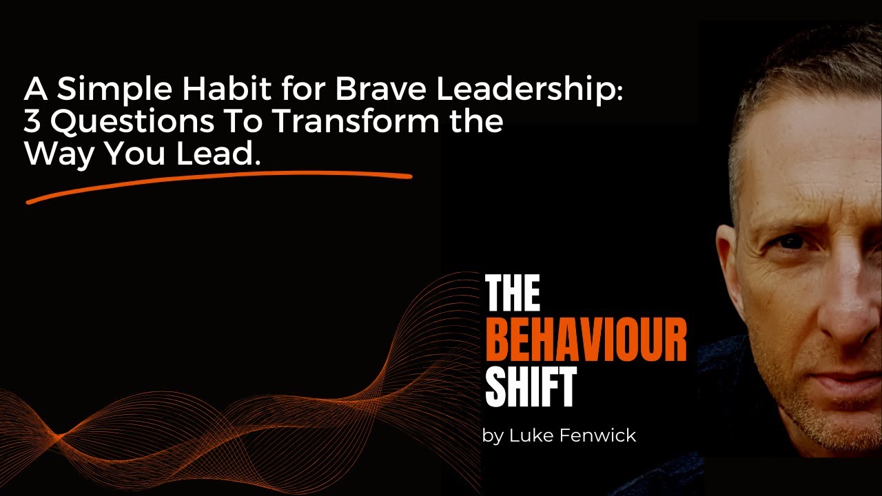 A Simple Habit for Brave Leadership 🚀: 3 Questions To Transform the Way ...
