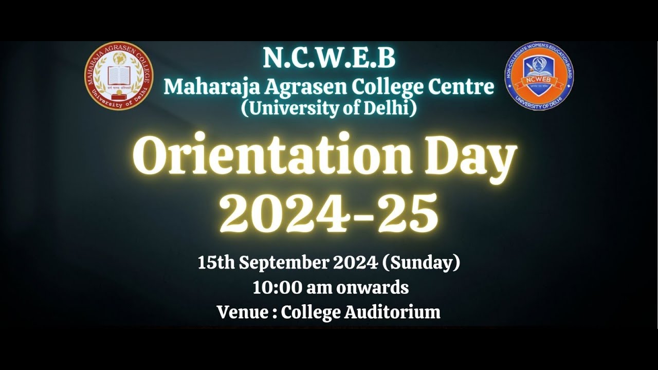 Saraswati Vandana and University Kulgeet | NCWEB Orientation Programme ...