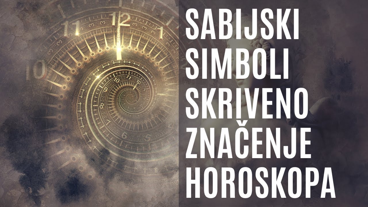 🌠 ASTROMAGIJA ⭐ SABIJSKI SIMBOLI ⭐ Otkrij SKRIVENO ZNAČENJE svog ...