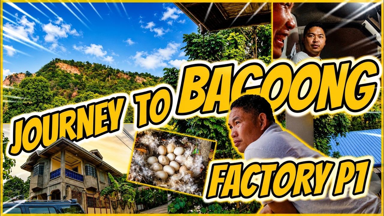 JOURNEY TO BAGOONG FACTORY Part1 4K -from Olongapo, Zambales to ...