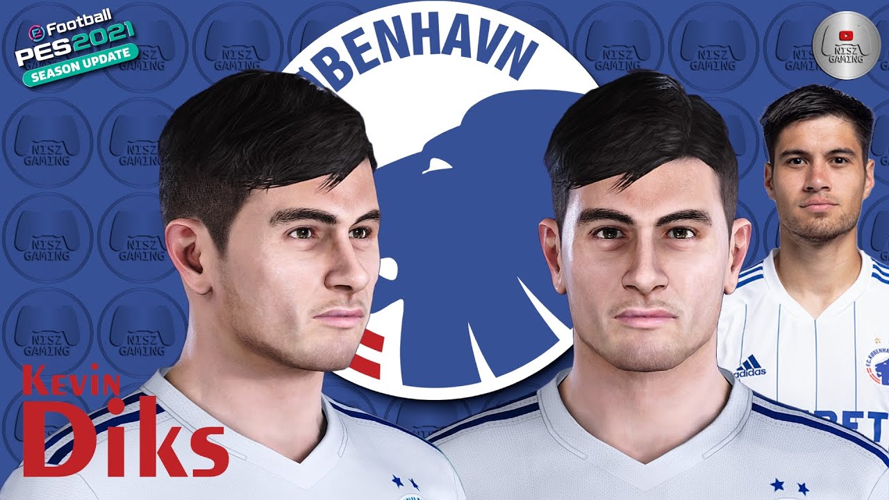 Kevin Diks Face PES 2021 FC Copenhagen NISZ Gaming | PES 2020 | Create ...