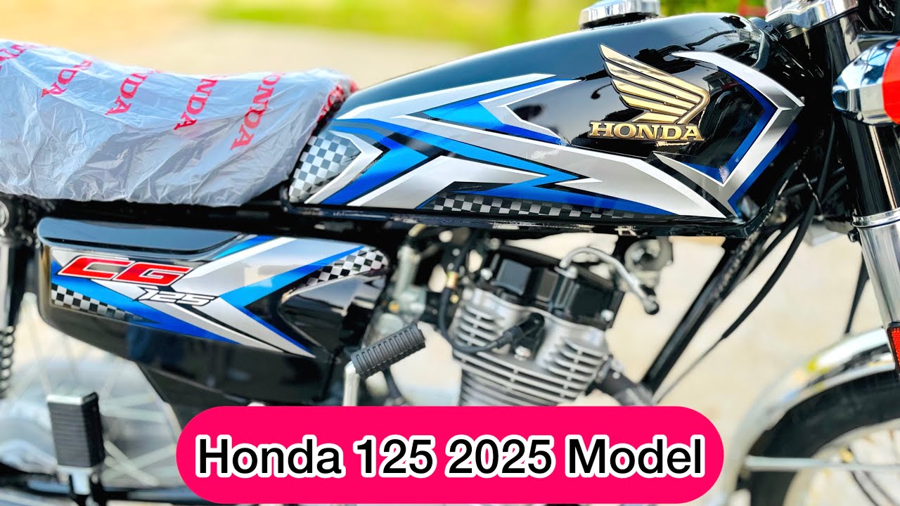 Honda 125 New Model 2025 |Honda CG 125 Model 2025| New 125 2025 Model ...