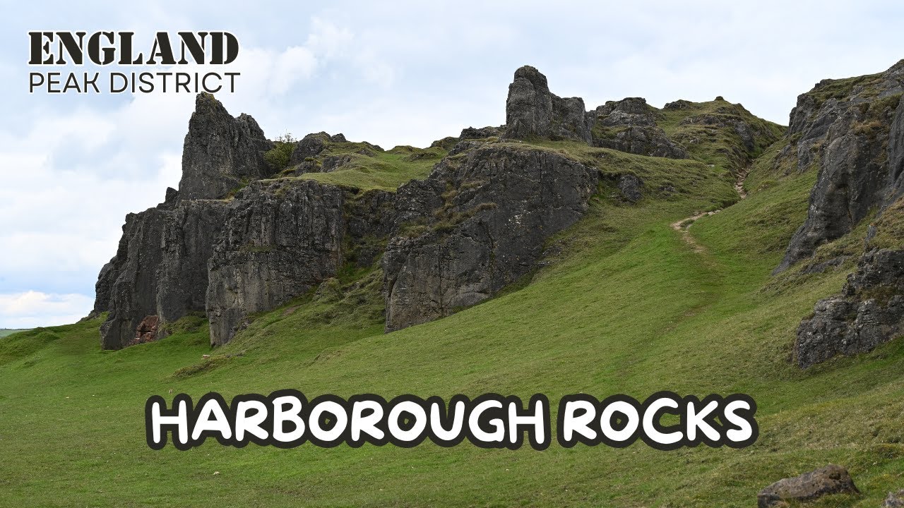 Peak District - Visiting the beautiful Harborough Rocks #England - YouTube