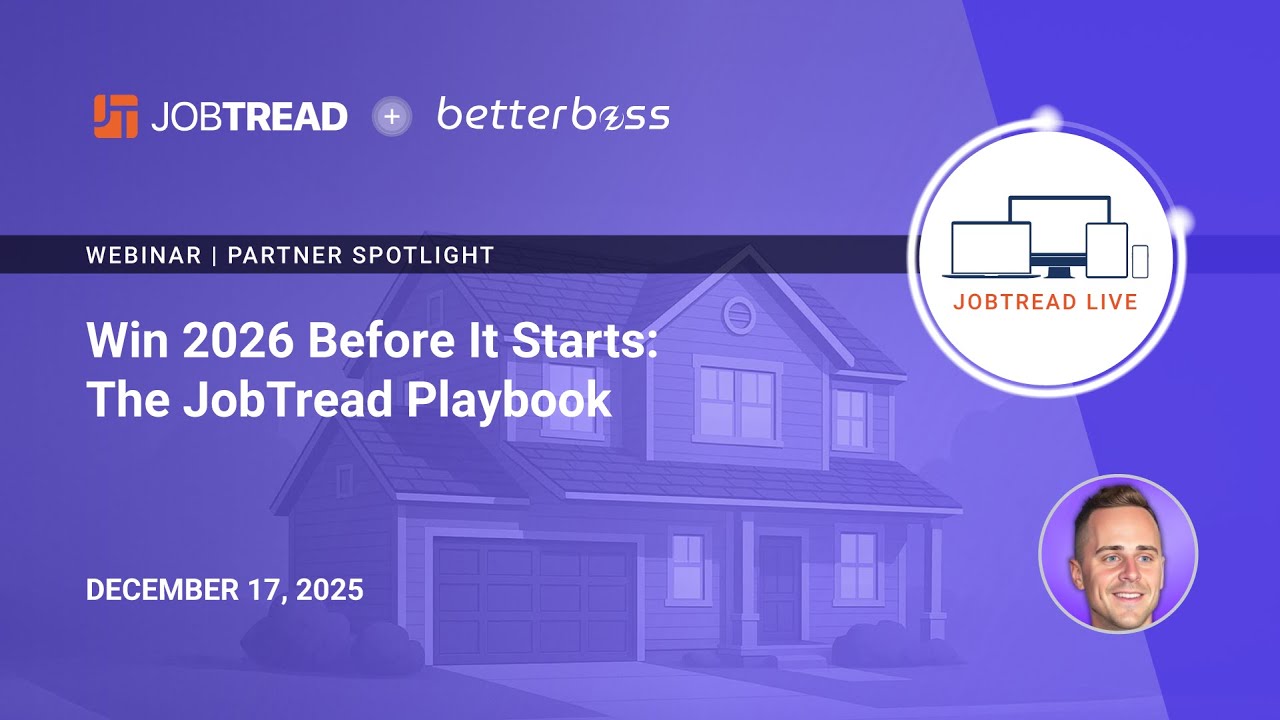 JobTread Partner Spotlight: Win 2026 Before It Starts. The JobTread ...