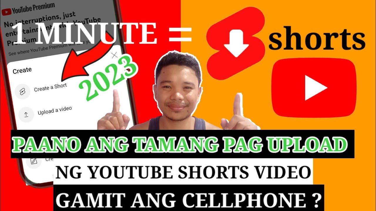 PAANO ANG TAMANG PAG UPLOAD NG YOUTUBE SHORTS VIDEO GAMIT ANG CELLPHONE ...