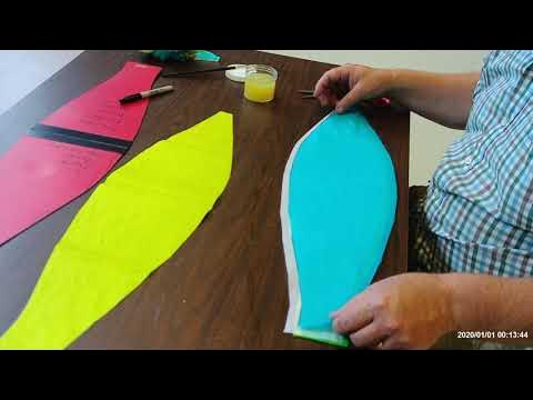 How To Build A Tissue Paper Hot Air Balloon / Part 1 - YouTube