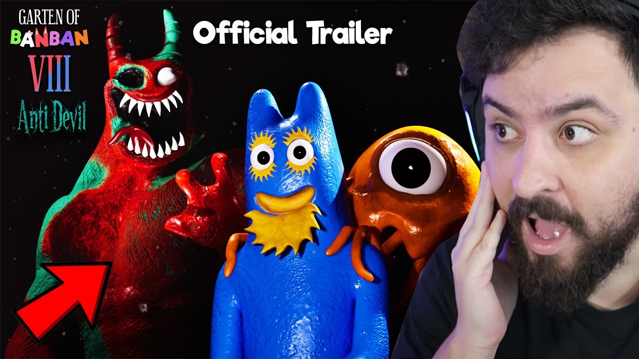 GARTEN OF BANBAN 8 ANTI DEVIL: NOVO TRAILER e GAMEPLAY OFICIAL ...