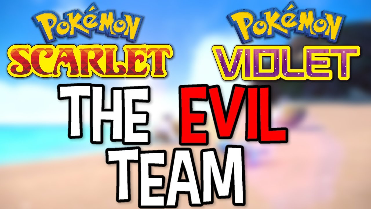 The Evil Team In Gen 9 - Pokemon Scarlet & Violet Discussion And ...