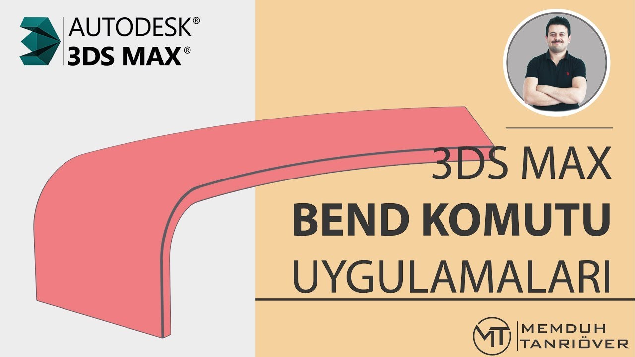 3ds Max Bend Komutu Uygulamaları Part 1 | 3ds Max Dersleri | Arge ...