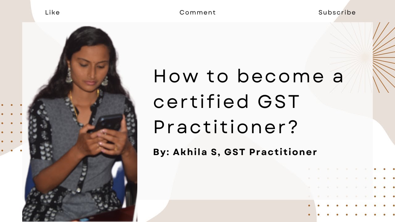 How to become a Certified GST Practitioner? - YouTube