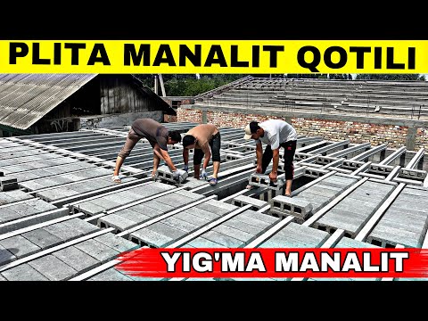 UZBDA YANGILIK PLITA MANALIT QOTILI YIGMA MANALIT ENDI O’ZIMIZDA BUNGA USTA SHART EMAS