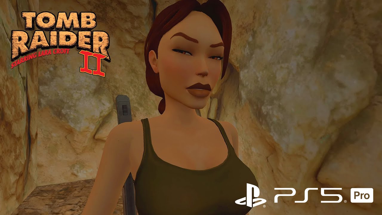 Tomb Raider II Remastered PS5 Pro - Barkhang Monastery - YouTube