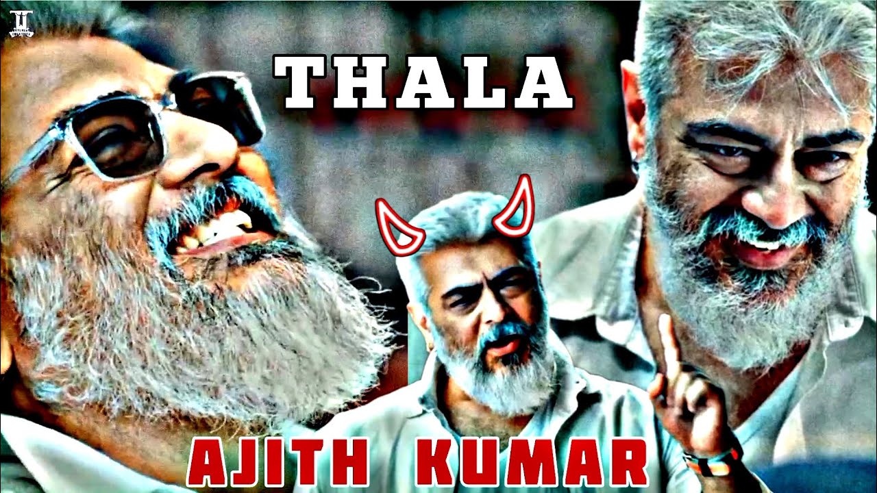 Thala WhatsApp Status 🔥 Ft. Thala Edit | Ajith Kumar Mass, Attitude ...