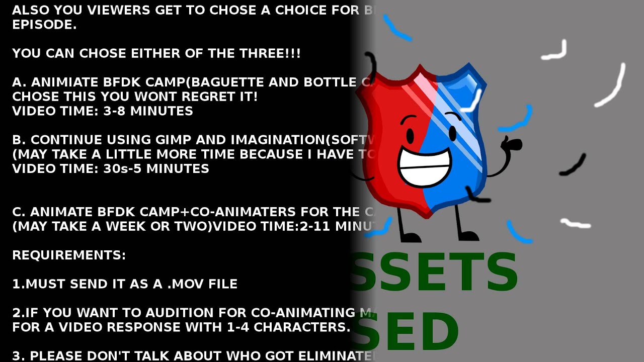 BFDK Assets Released, BFDK Camp News, and Other Stuff - YouTube