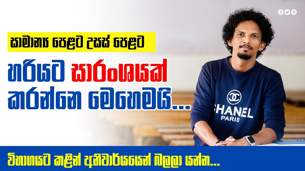 සාරාංශකරණය | Summarizing | Pulasthi sri Parakrama - YouTube
