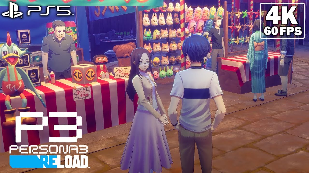 PERSONA 3 RELOAD PS5 [4K 60fps] | Chihiro Summer Festival Cutscene ...
