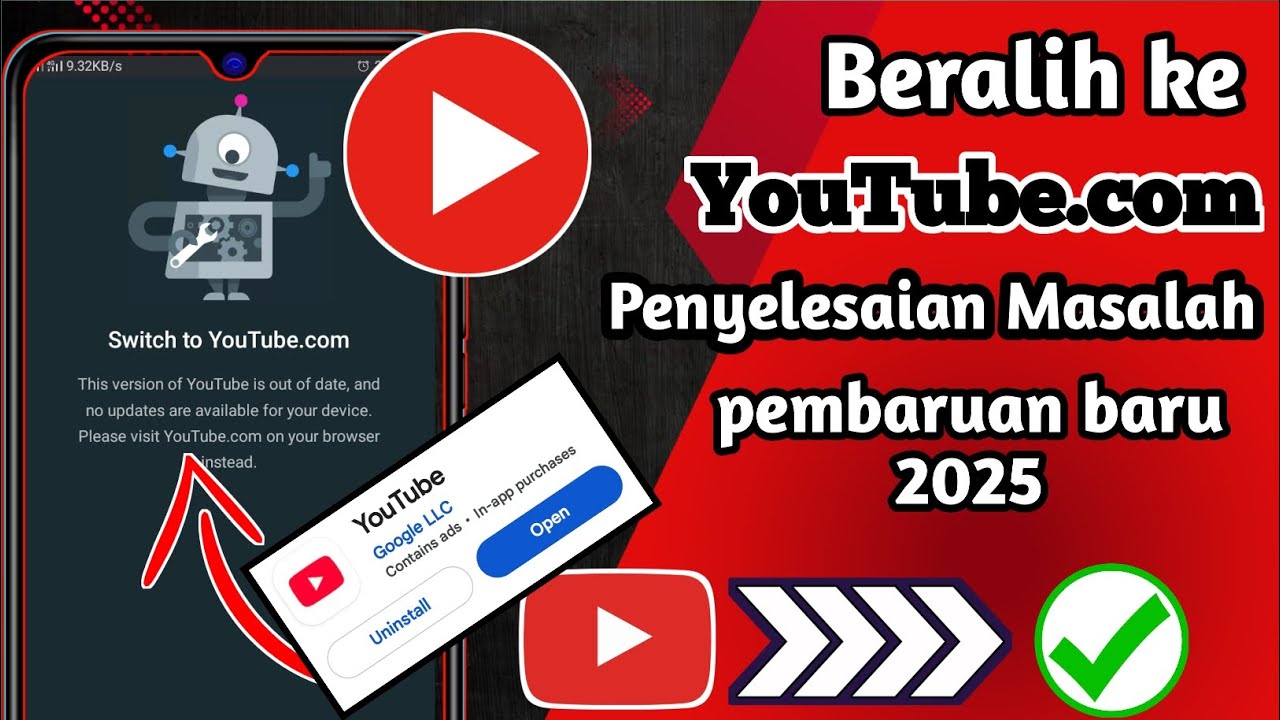 Cara memperbaiki masalah Versi YouTube ini sudah kedaluwarsa (baru diperbarui) | - YouTube