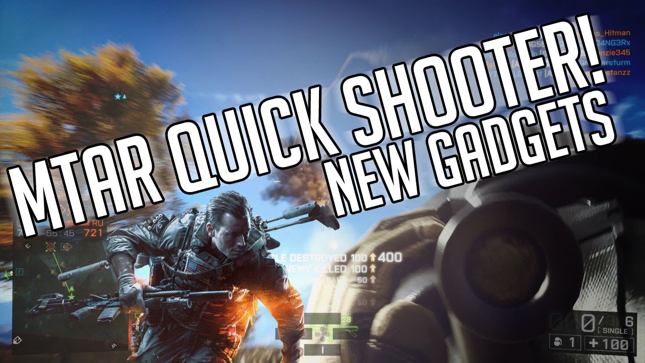 BF4 - MTAR Quick Shooter | SRAW | Target Detector - YouTube