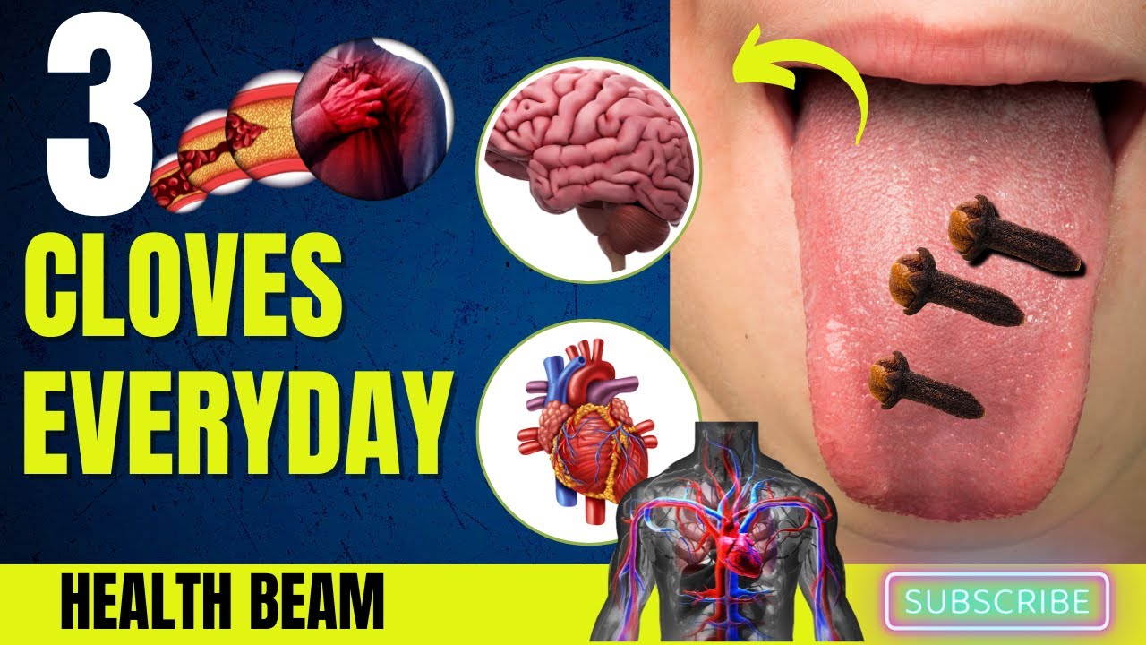 Chew 3 Cloves Everyday To See These Surprising Health Benefits In Your ...