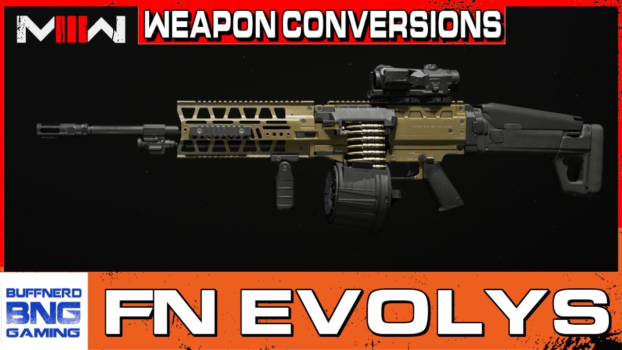 FN EVOLYS - Weapon Conversion - Call Of Duty Modern Warfare III - YouTube