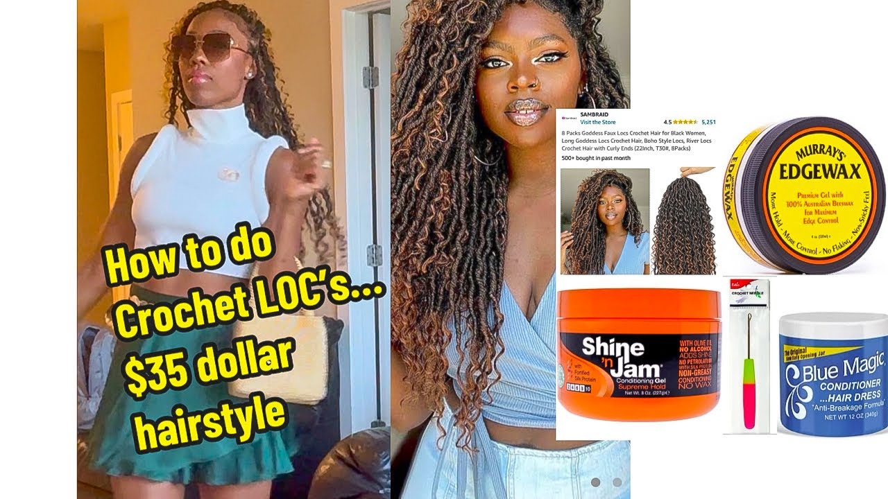 HOW TO DO CROCHET LOC’s…. $35 Hairstyle - YouTube