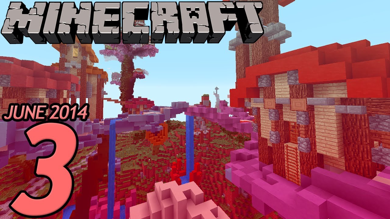 Giant Flower Village (Minecraft) - Part 3 - Your Builds - YouTube