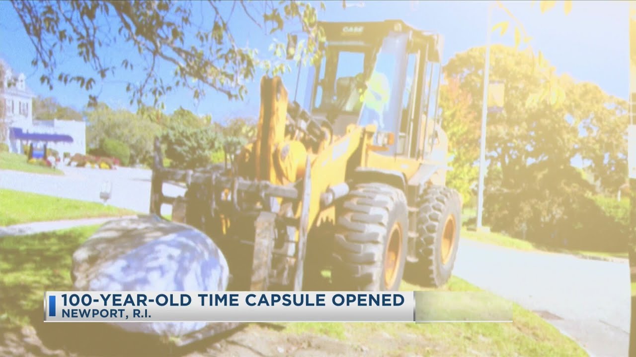 100-Year-Old Time Capsule Opened - YouTube