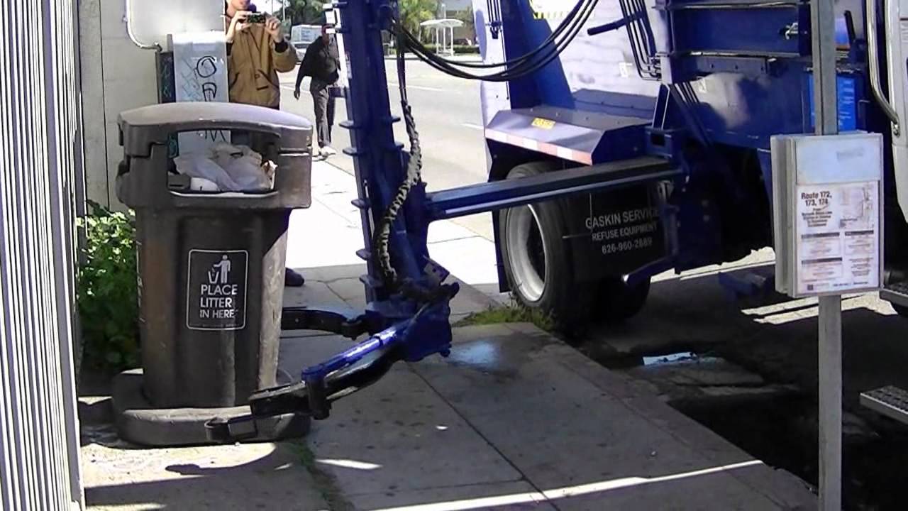 Wayne AutoCat on public litter bins! - YouTube