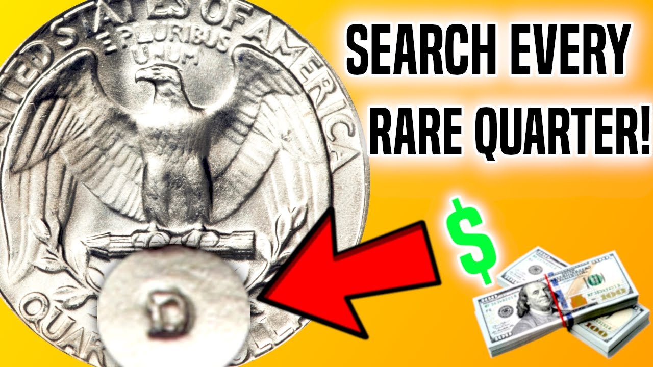 3 Extremely Rare Quarters - Look For This! - YouTube